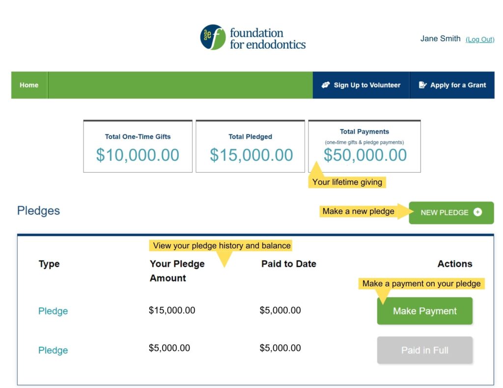 Welcome to the Foundation for Endodontics Donor Portal - AAE Foundation for Endodontics