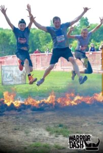 Warrior dash, fire jump, dada and kids - American Association of ...