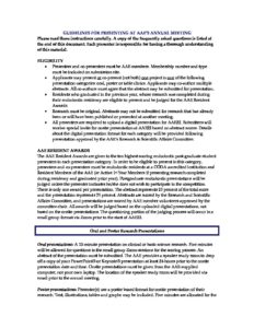 AbstractSubmissionAndPresentationGuidelines_Sep2021 - American Association of Endodontists