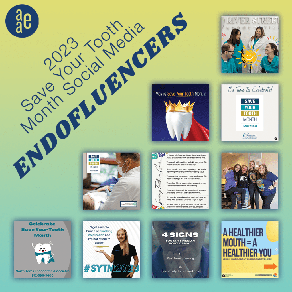Introducing our 2023 Save Your Tooth Month Social Media Endofluencers ...
